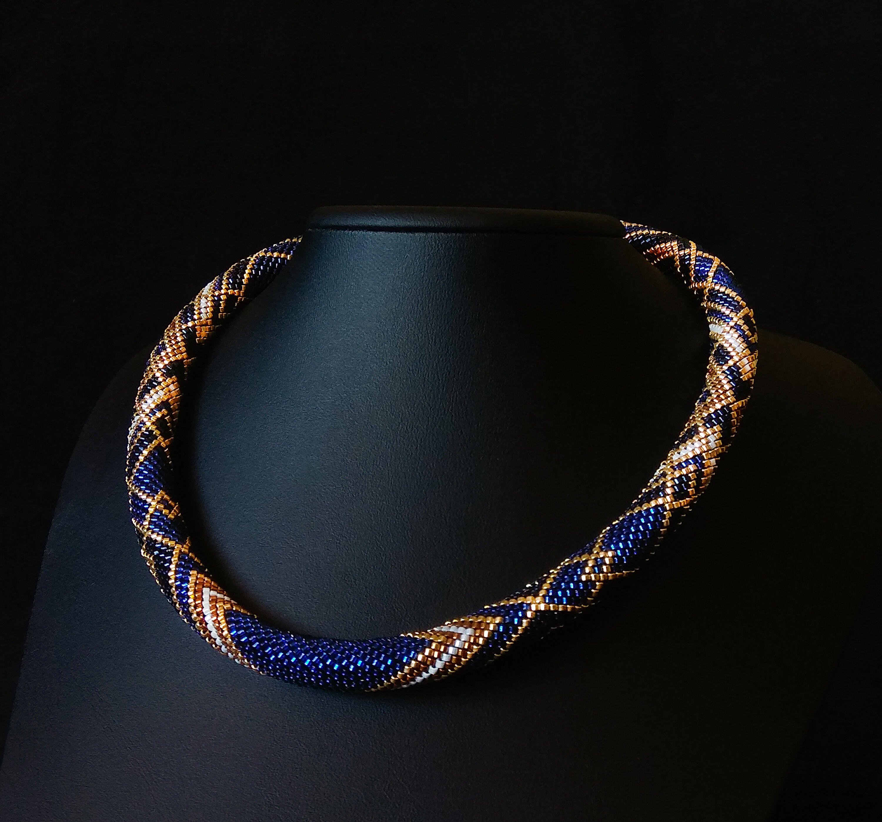 PDF Pattern for Bead Crochet Necklace Seed Beads Necklace - Etsy