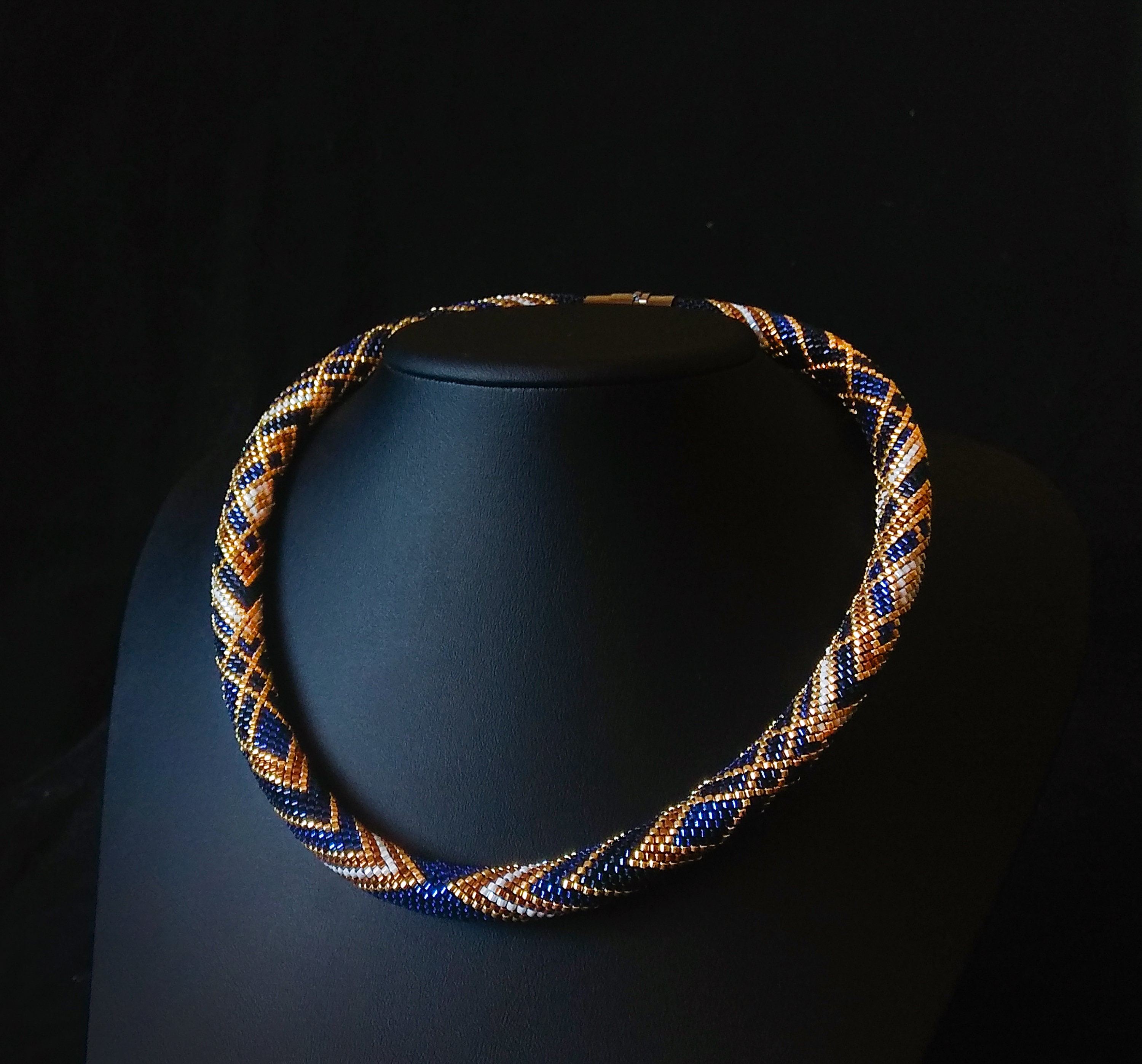 PDF Pattern for Bead Crochet Necklace Seed Beads Necklace - Etsy