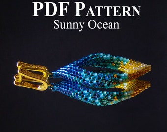 Seed Bead Ocean Pattern - Etsy