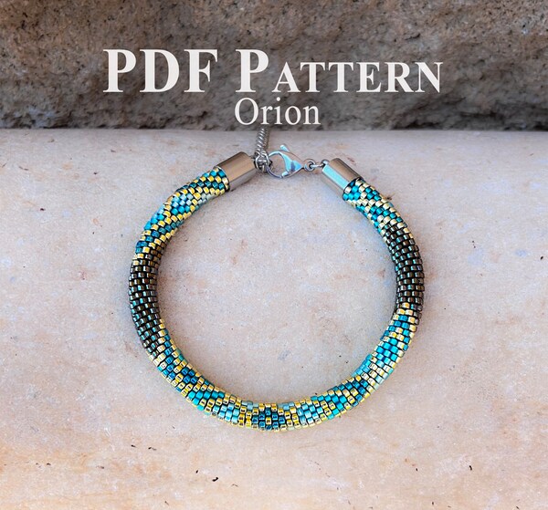 Vikings. Bead Crochet Rope Pattern, PDF Pattern, DIY, Beaded Necklace ...