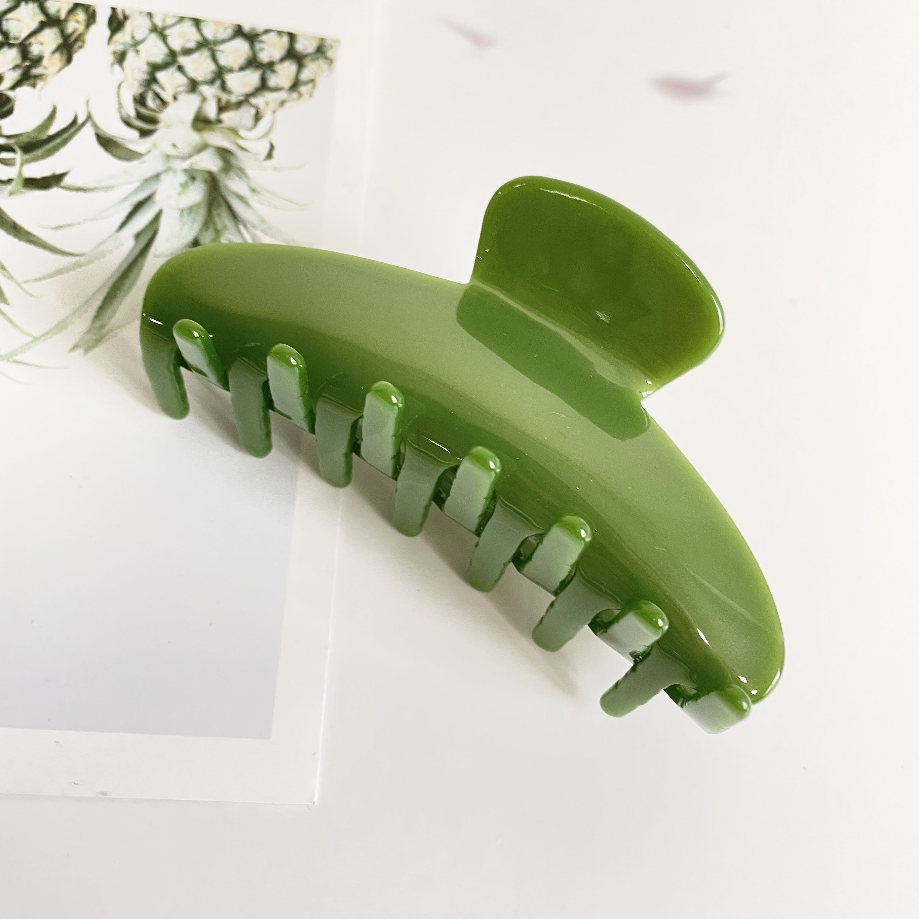 Blackish Green Hair Clip for Women Strong Hair Claw for Girl - Etsy