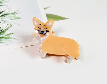 Corgi Hair Clip - Etsy