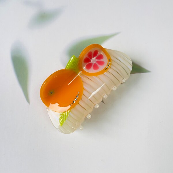 Fruit Hair Clips - Etsy