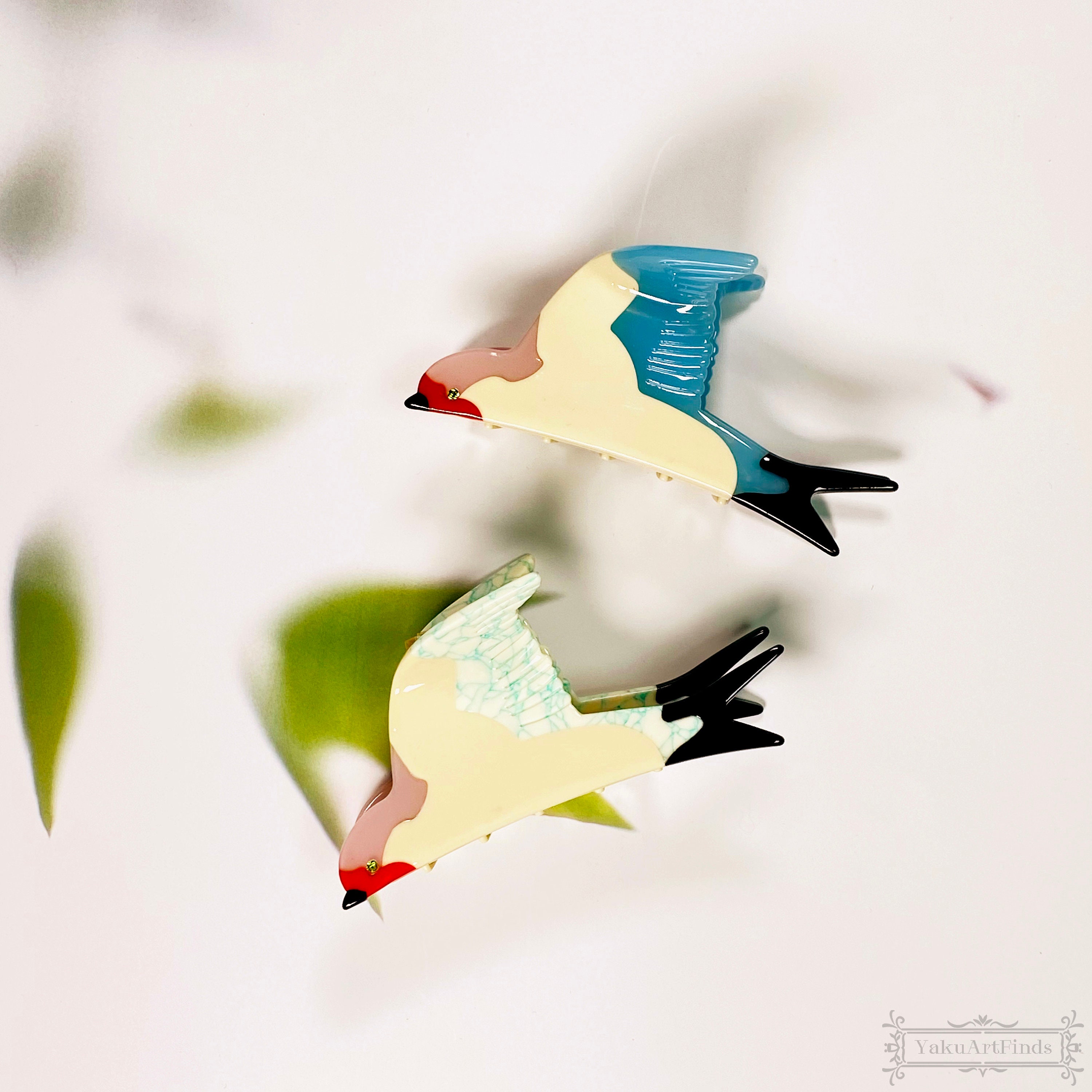 Cute Swallow Hair Claws,funny Swallow Hair Clips,acetate Hair Claws ...