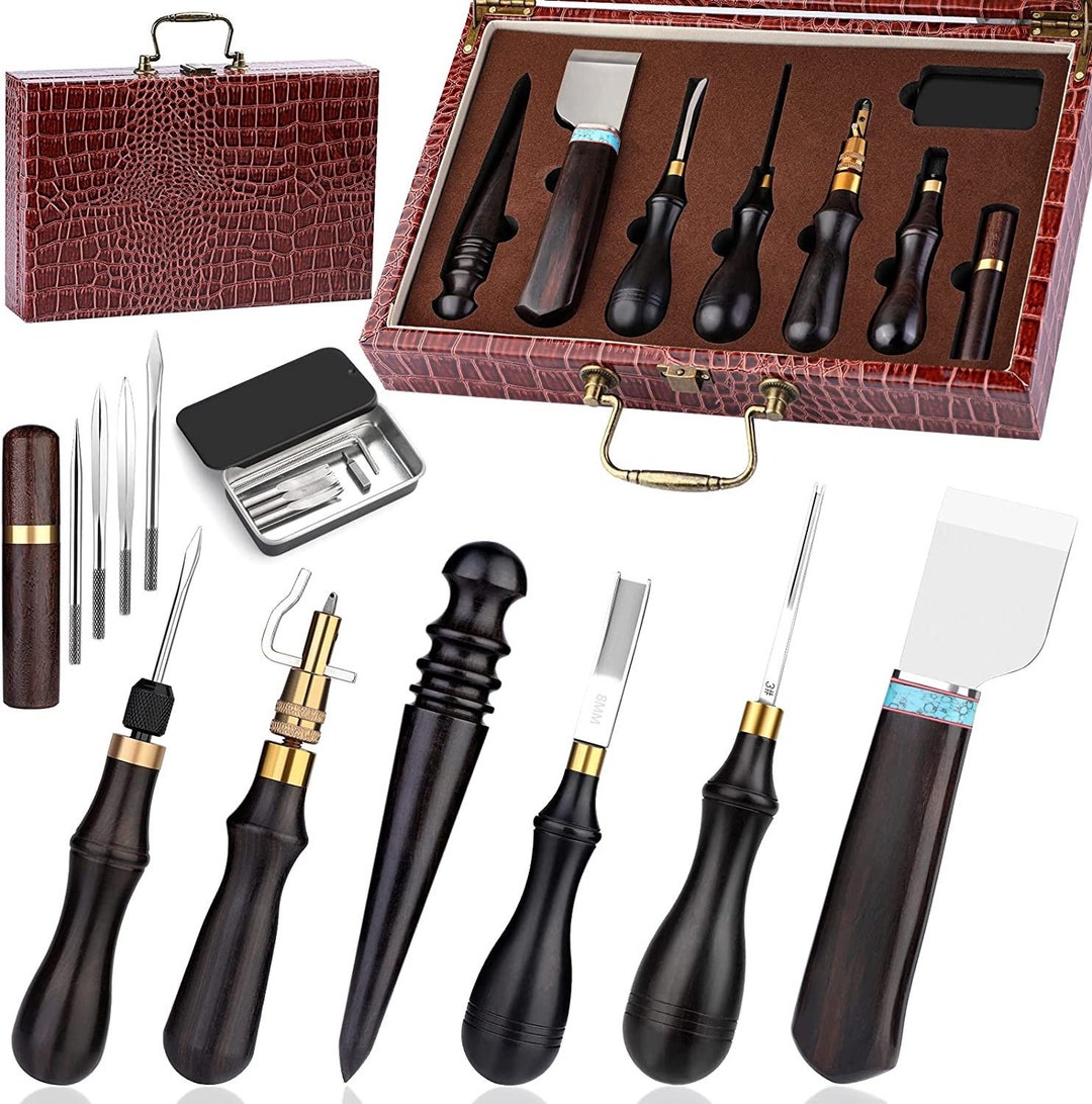 Leather Working Edge Finishing Tool and Supplies With Professional ...