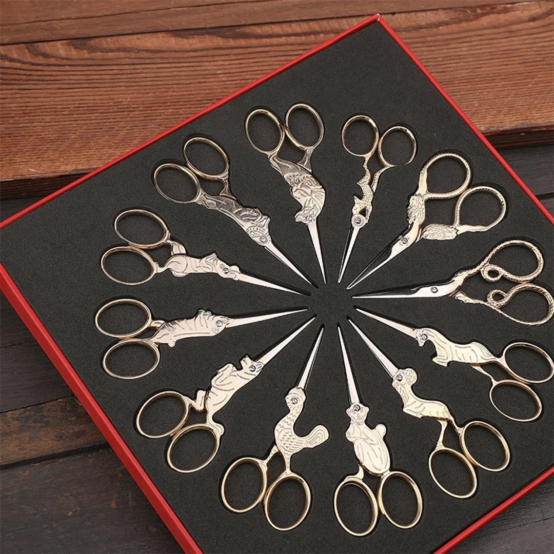 Embroidery Scissors Set Retro Scissor Stainless Steel Quality Suitable ...