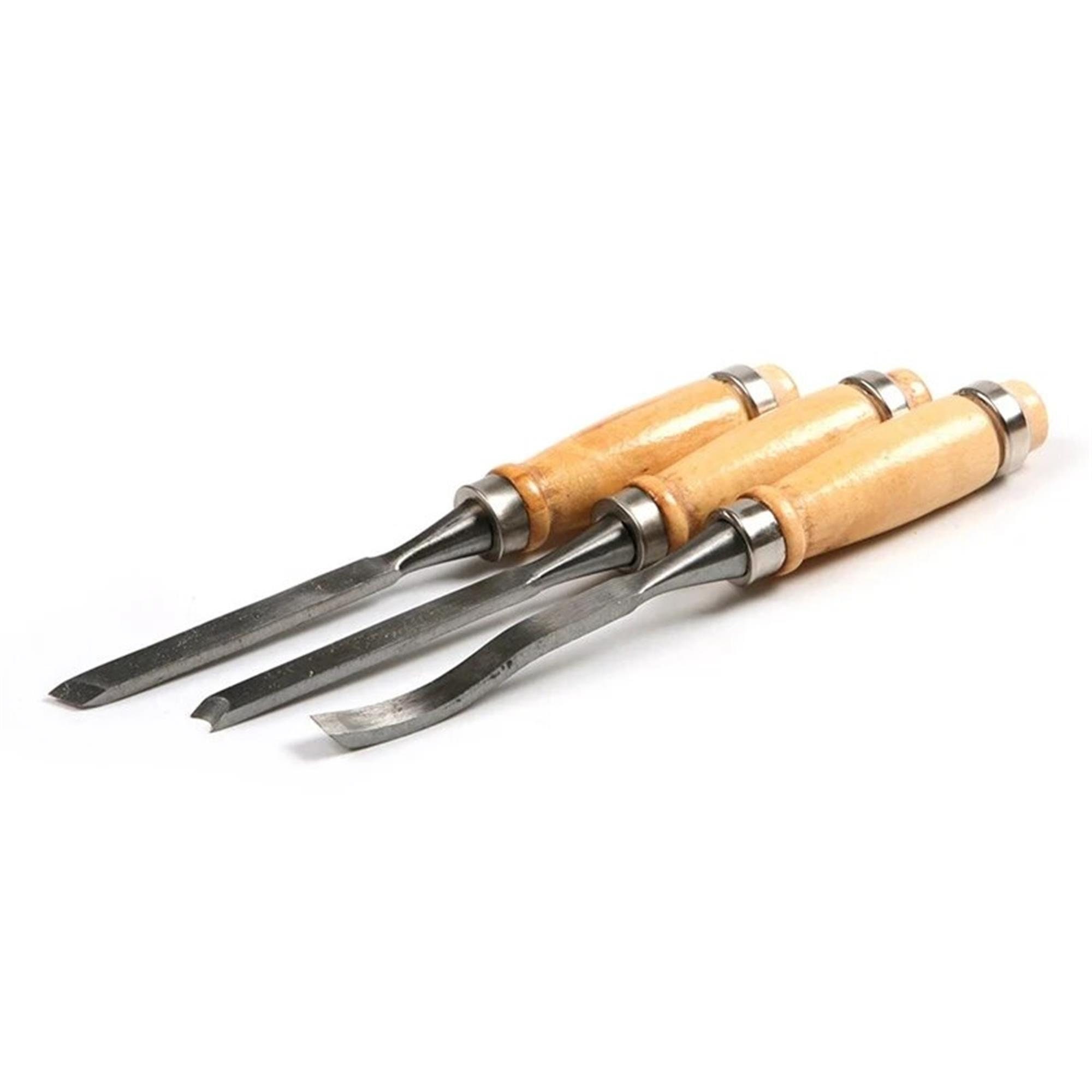 Wood Carving Hand Chisel Tool Set 12 Pcs Woodworking Professional ...