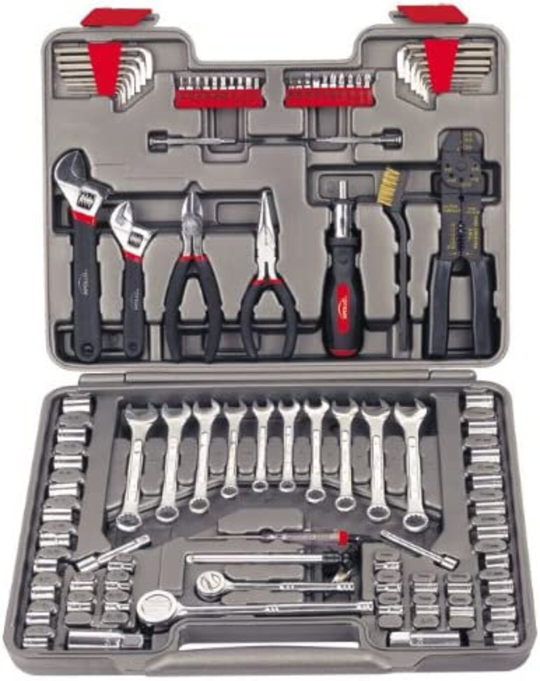 Tool Set 95 Piece Mechanics Tool Set With SAE and Metric Socket Sets ...