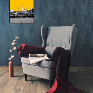 Unique Brunei Art Brunei Water Village and Mosque Skyline Borneo Asia ...