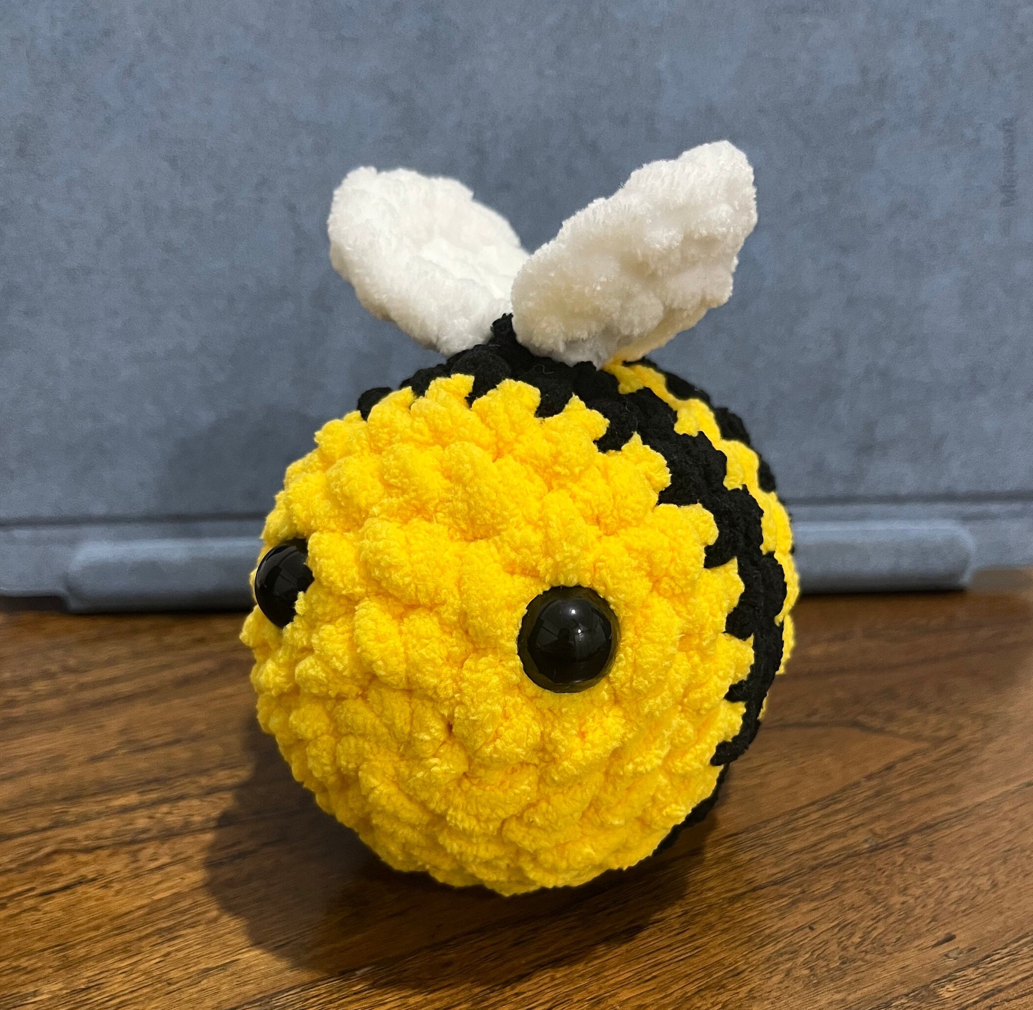 Chunky Bees No Sew Crochet Pattern Beginner Amigurumi - Etsy