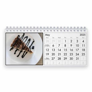 Cake 2025 Desk Calendar ID:D25019 - Etsy