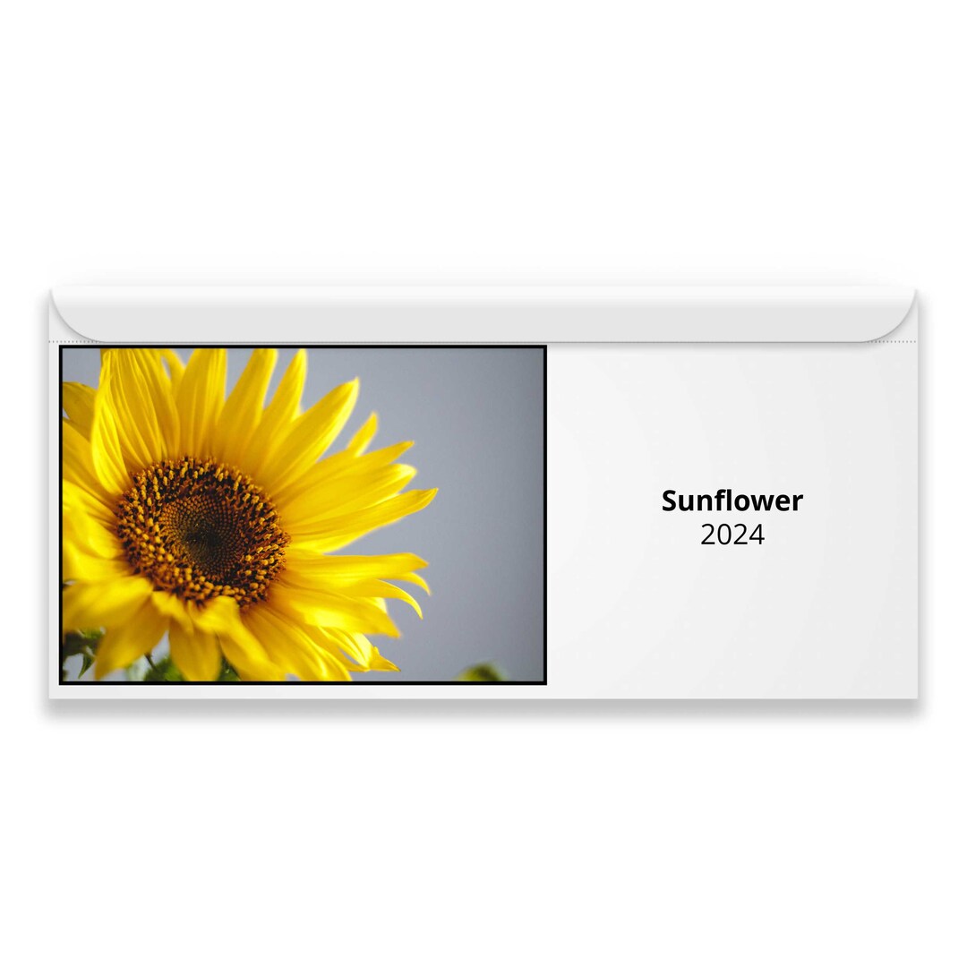 Sunflower 2024 Magnetic Calendar ID:M24010 - Etsy