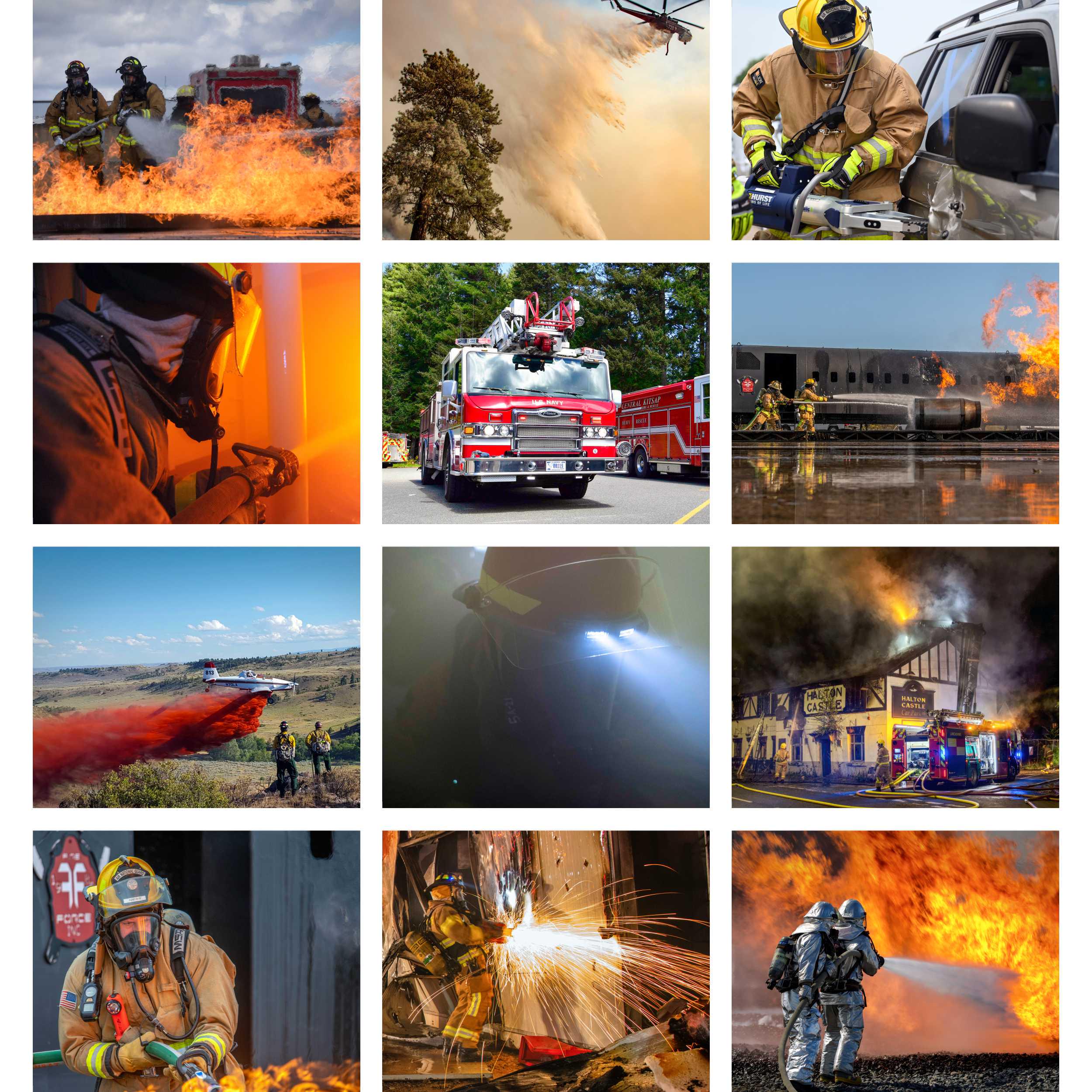 Firefighter 2025 Magnetic Calendar ID:M25078 - Etsy