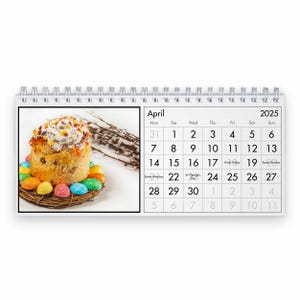 Cake 2025 Desk Calendar ID:D25019 - Etsy