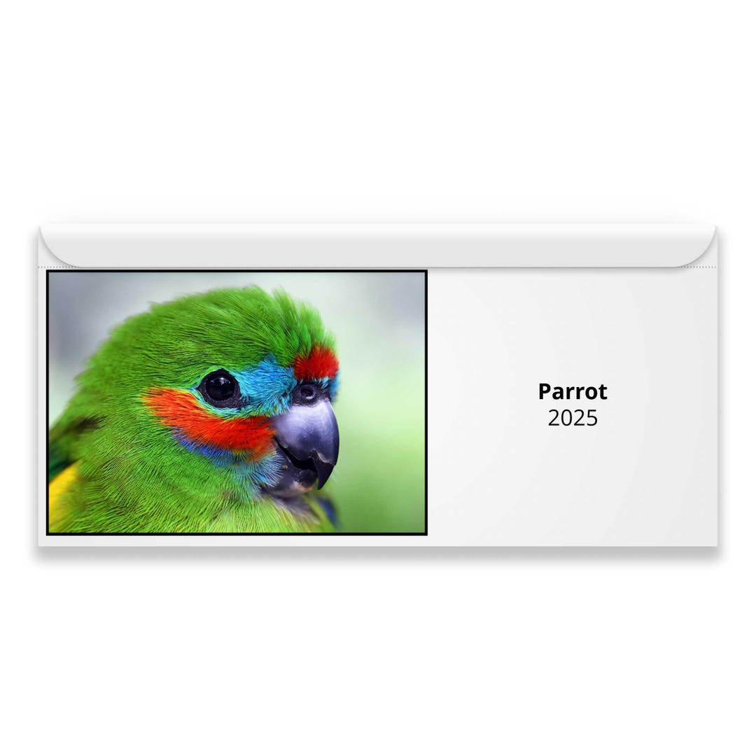 Parrot 2025 Magnetic Calendar ID:M25036 - Etsy