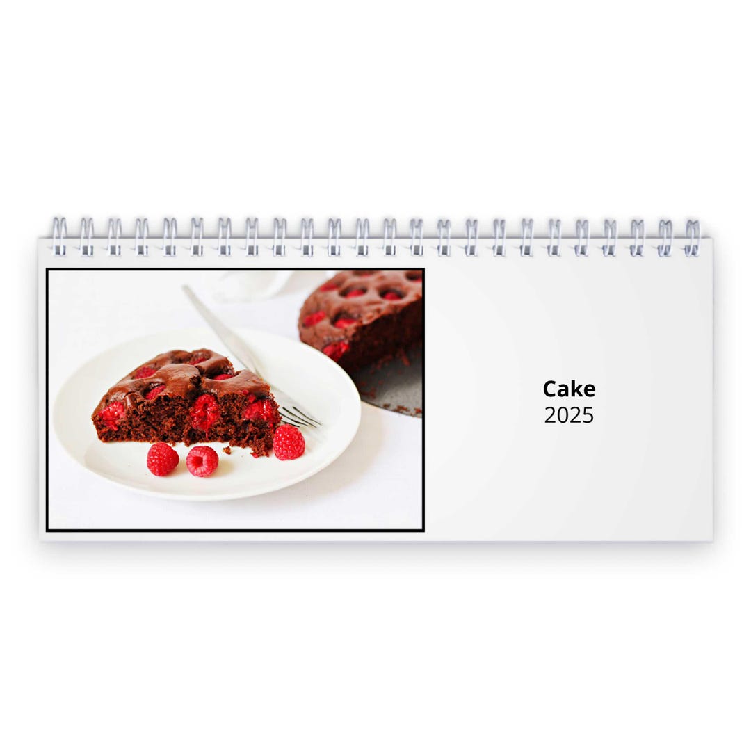 Cake 2025 Desk Calendar ID:D25019 - Etsy