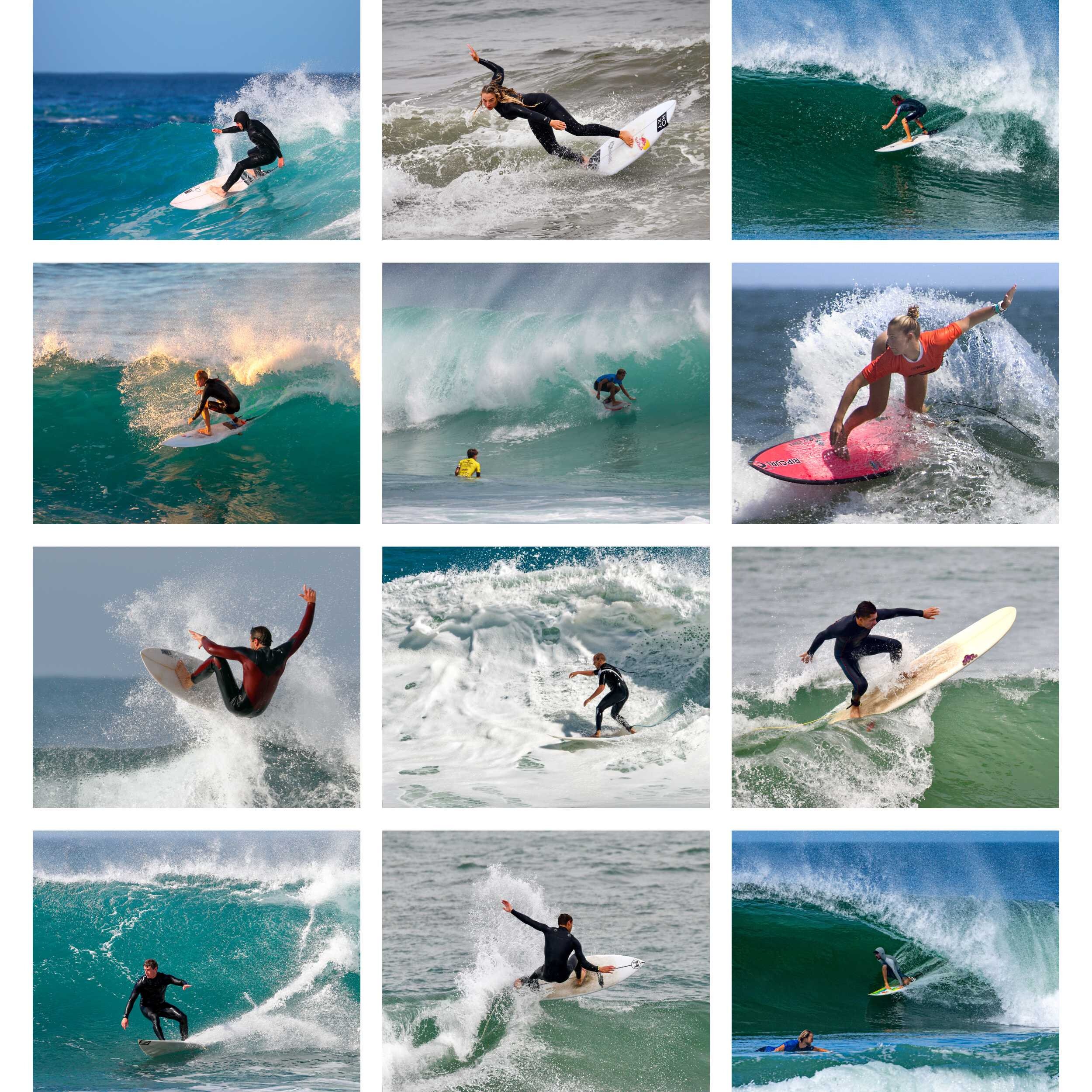 Surfing 2024 Magnetic Calendar ID:M24109 - Etsy