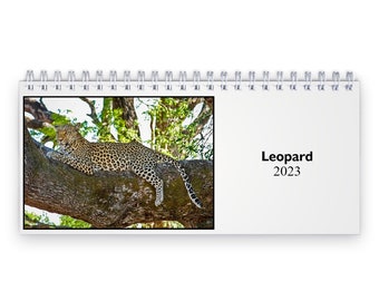 Leopard Desk Calendar - Etsy