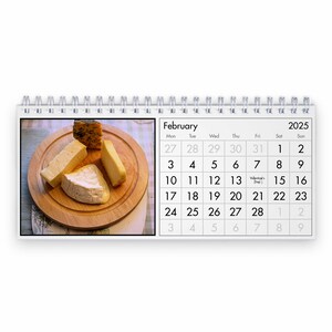 Cheese 2025 Desk Calendar ID:D25017 - Etsy