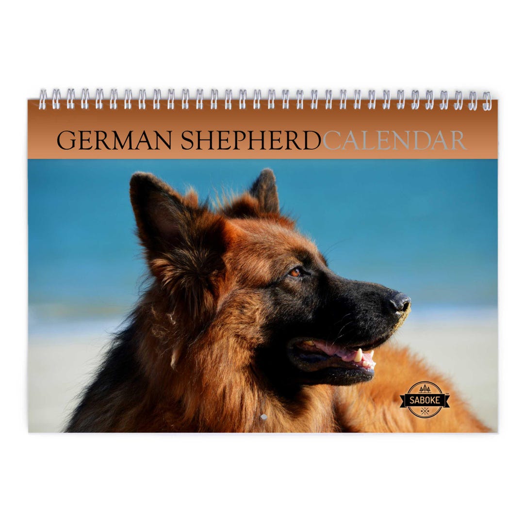German Shepherd 2026 Wall Calendar ID:W23127 - Etsy