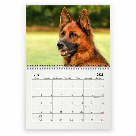 German Shepherd Calendars