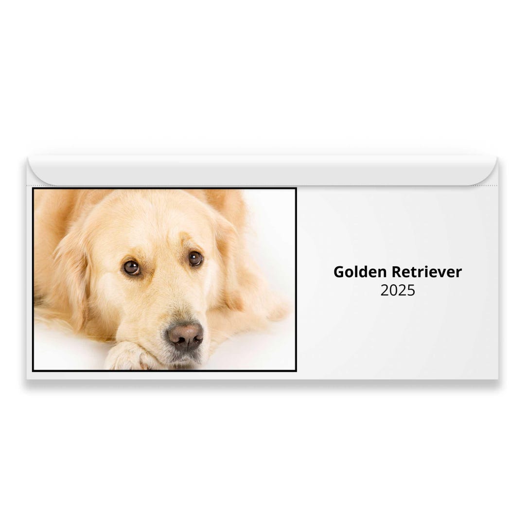 Golden Retriever 2025 Magnetic Calendar ID:M23119 - Etsy