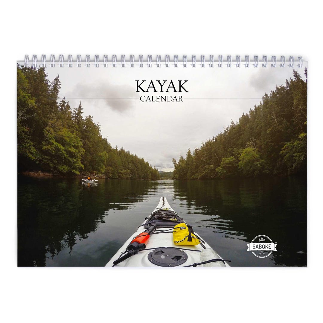 Kayak 2025 Wall Calendar ID:W25077 - Etsy UK