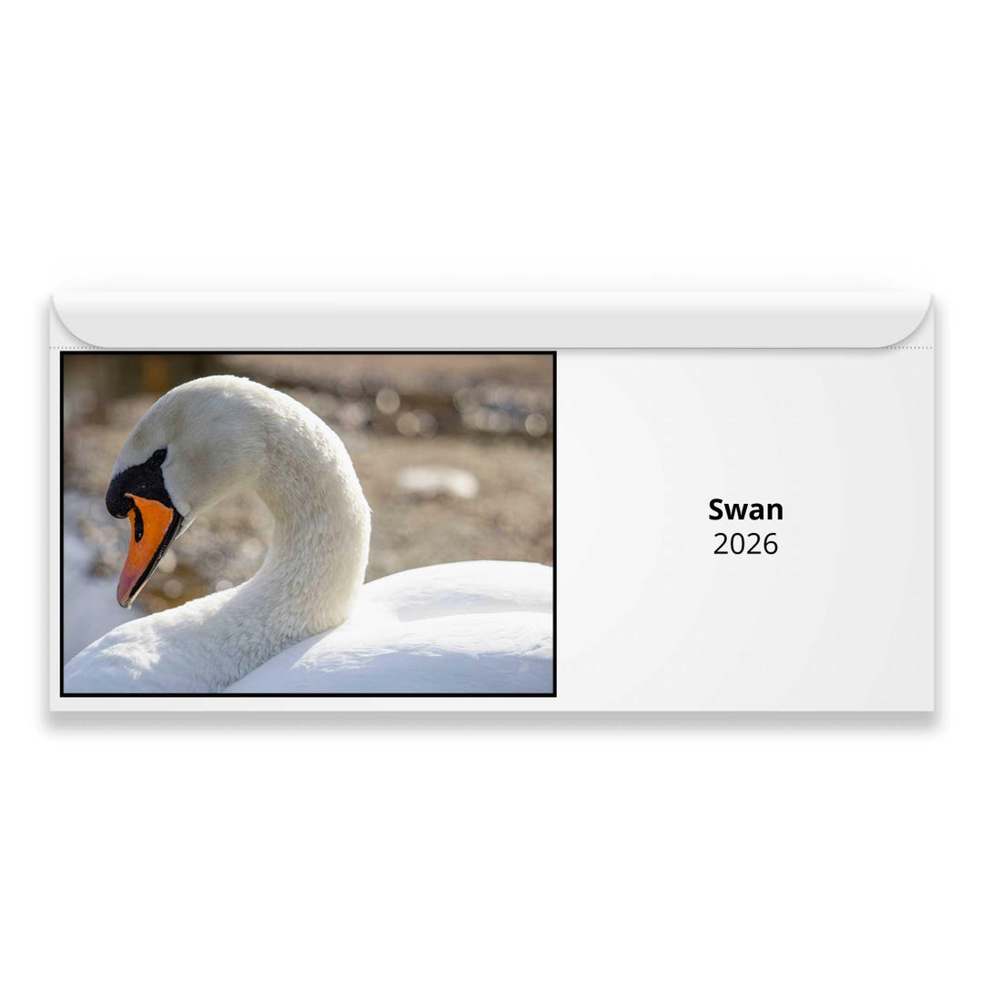 Swan 2026 Magnetic Calendar ID:M26123 - Etsy