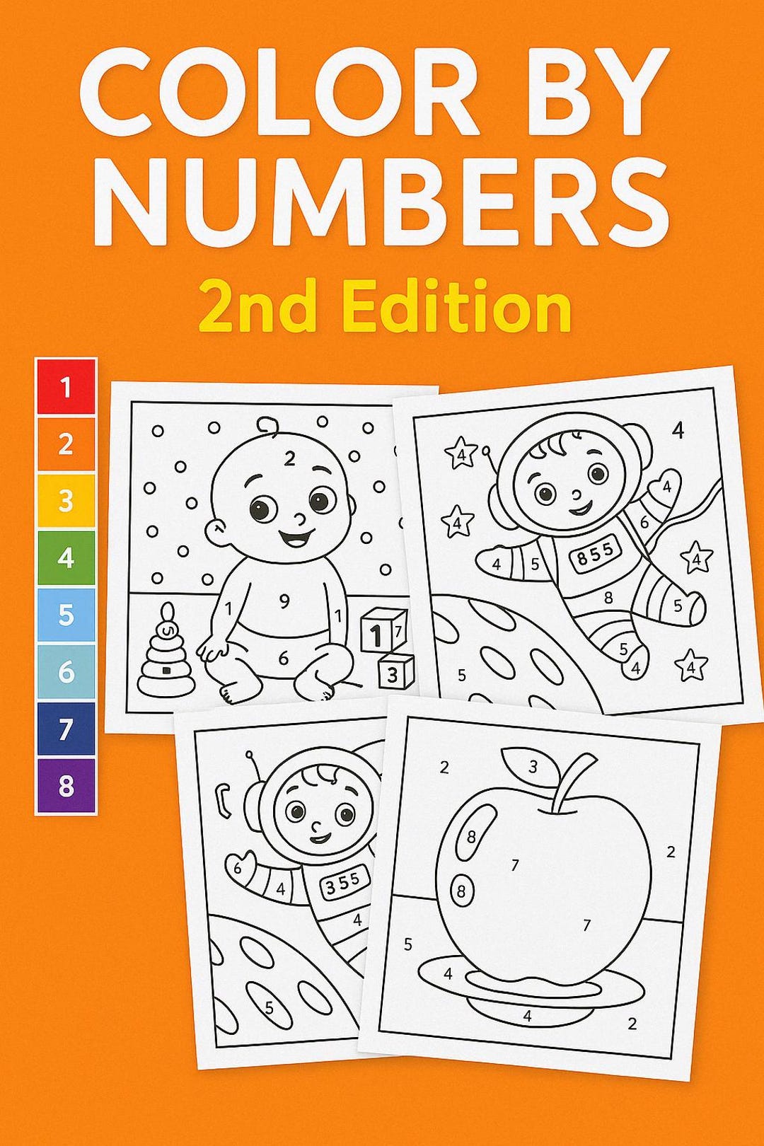 250 Magical Coloring Pages PDF (2nd Edition) - Etsy