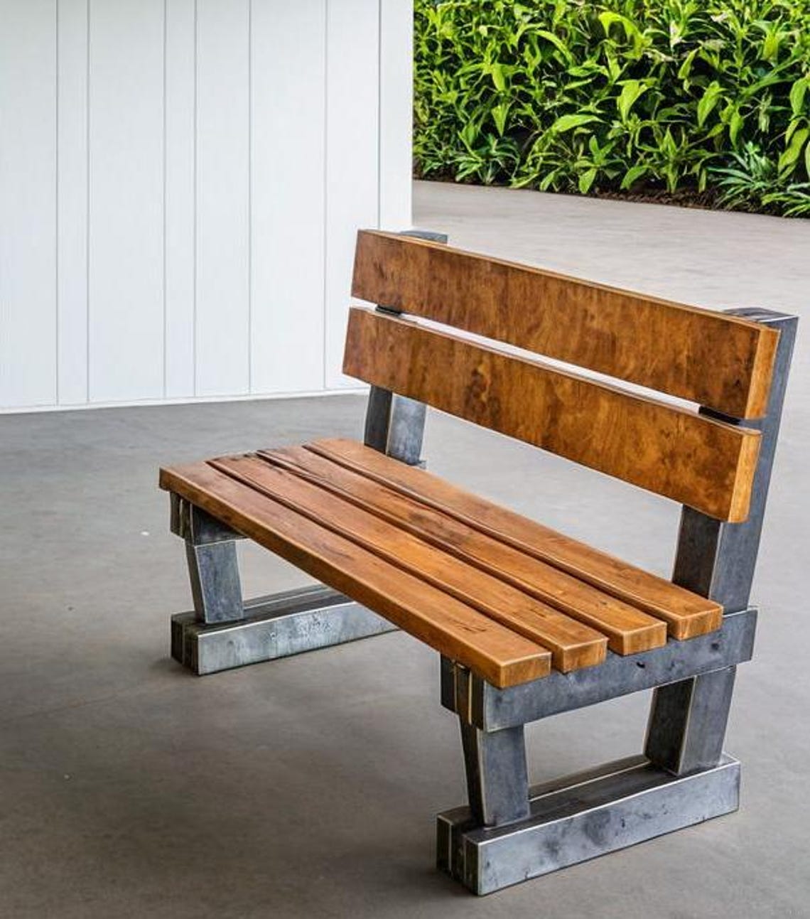 DIY Outdoor Bench Plan PDF ,easy Buildng Bench Project, Rustic Bench ...