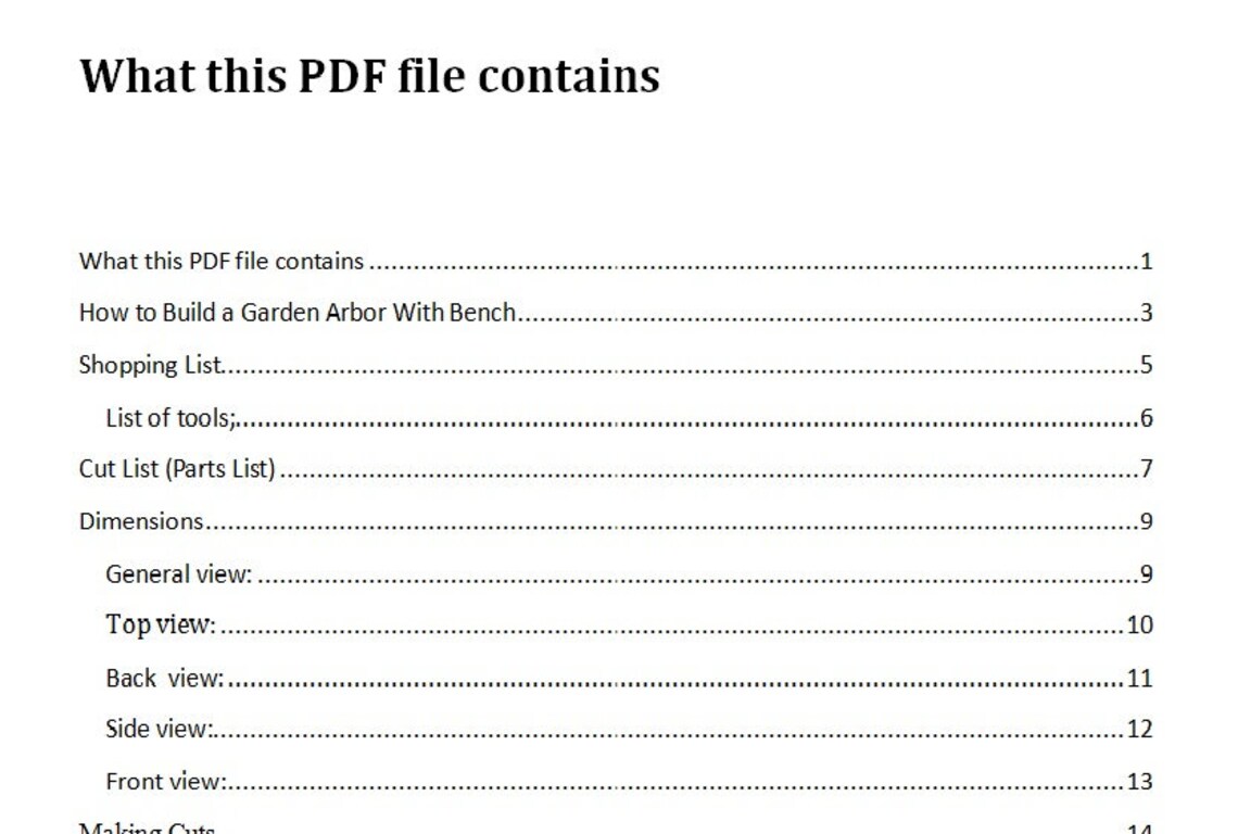 DIY Arbor Bench Plans, Garden Arbor Seat Plans, Pergola Plans, Outdoor ...