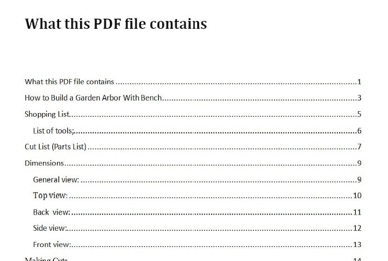 DIY Arbor Bench Plans, Garden Arbor Seat Plans, Pergola Plans, Outdoor ...