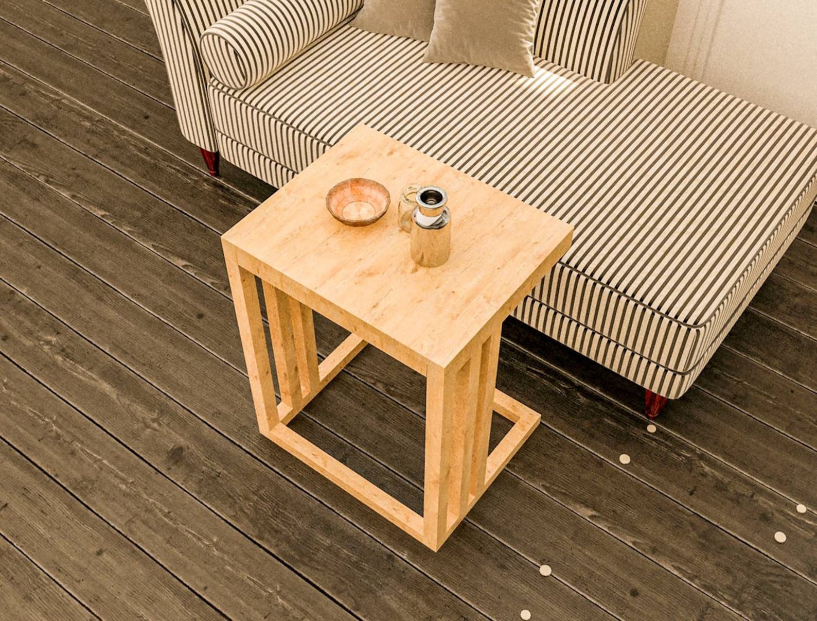 DIY Side Table Build Plans/coffee Table/end Table/c Table/couch Table ...