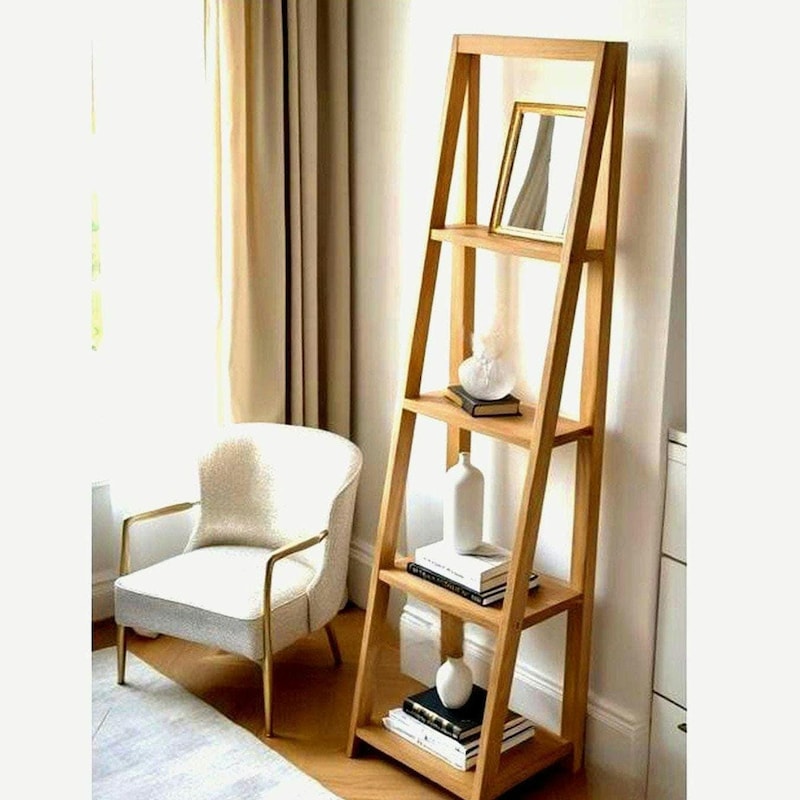 Dark Oak Bookshelf - Etsy