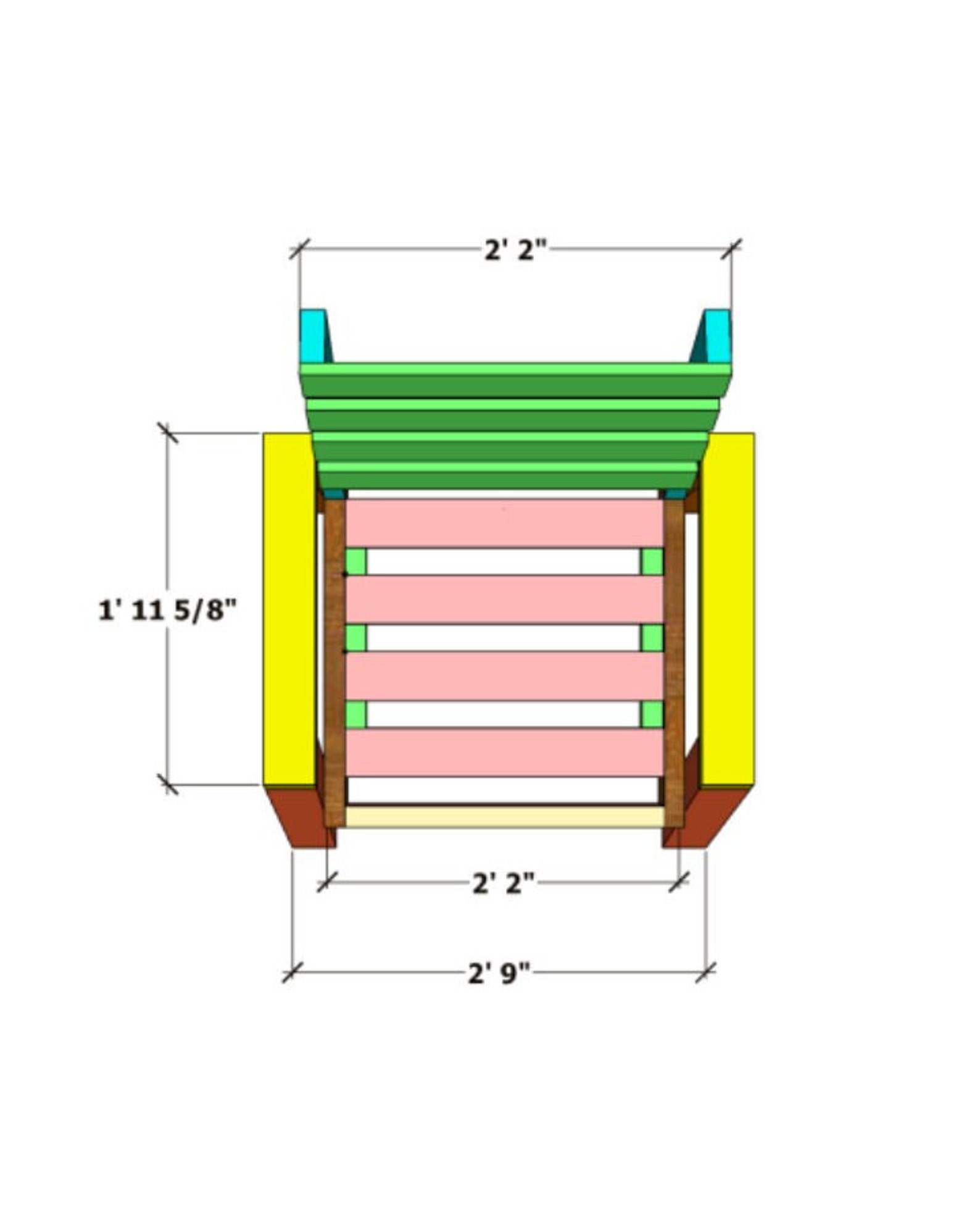 DIY Outdoor Chair Plans/ PDF Woodworking Plan/ Garden Chair Plans/ PDF ...
