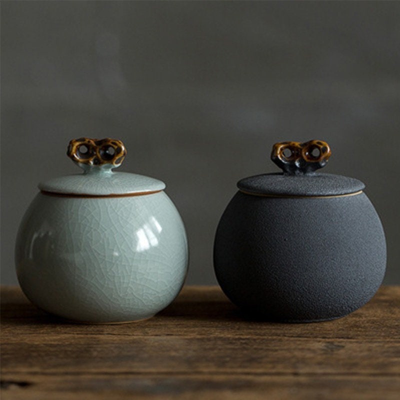 Japanese Tea Container Storage Bottle Jar Japanese - Etsy UK
