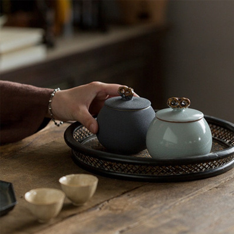 Japanese Tea Container Storage Bottle Jar Japanese - Etsy UK