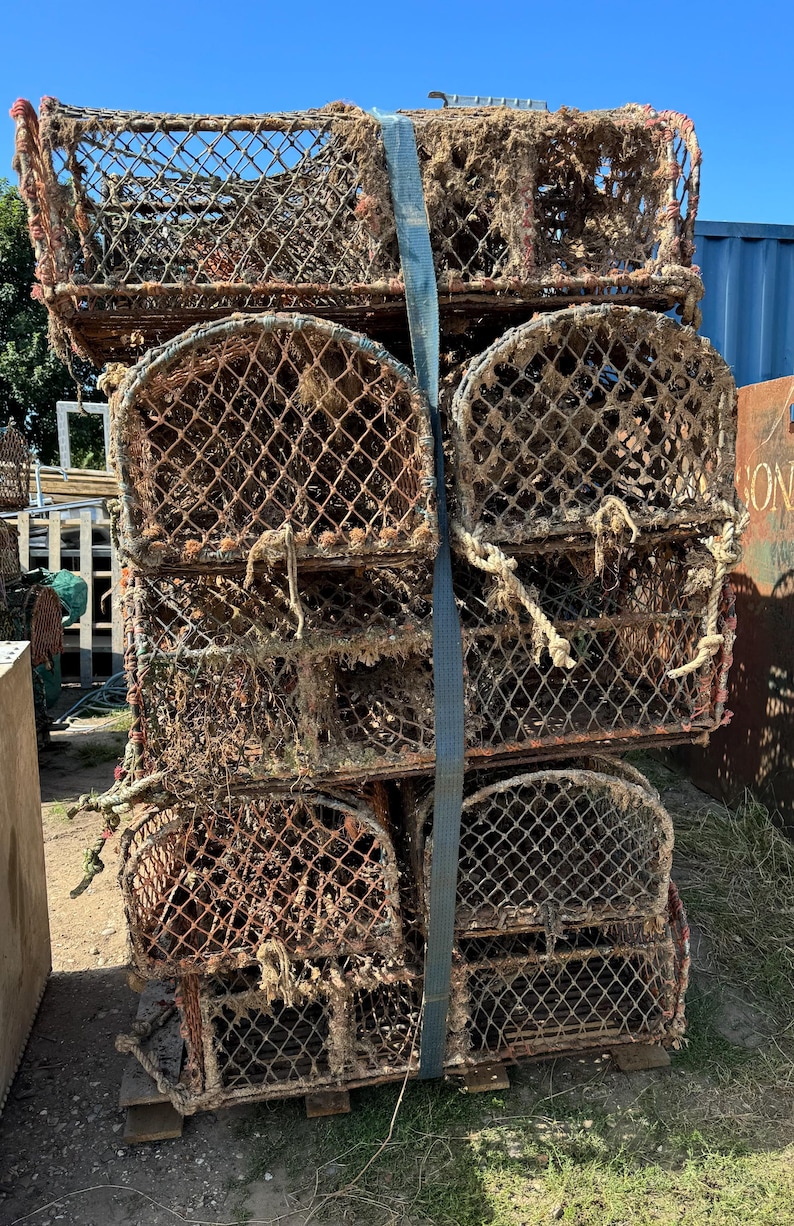 Vintage Lobster Creel/crab Pot Garden Feature, Pond Etc - Etsy UK