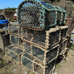 Vintage Lobster Creel/crab Pot Garden Feature, Pond Etc - Etsy UK