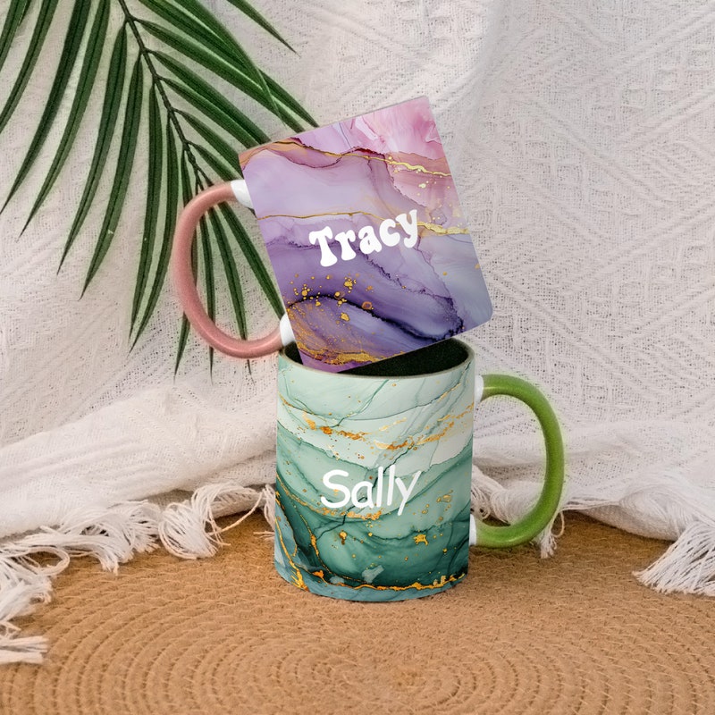 Marble Coffee Mug - Etsy