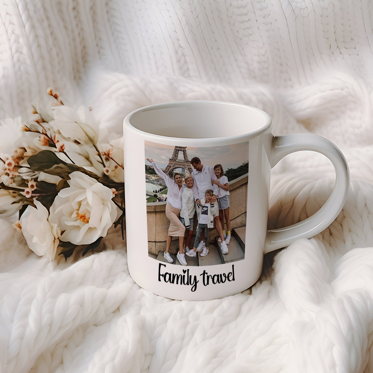 Customized Family Photo Mugs,mugs With Pictures,gifts for Family,coffee ...