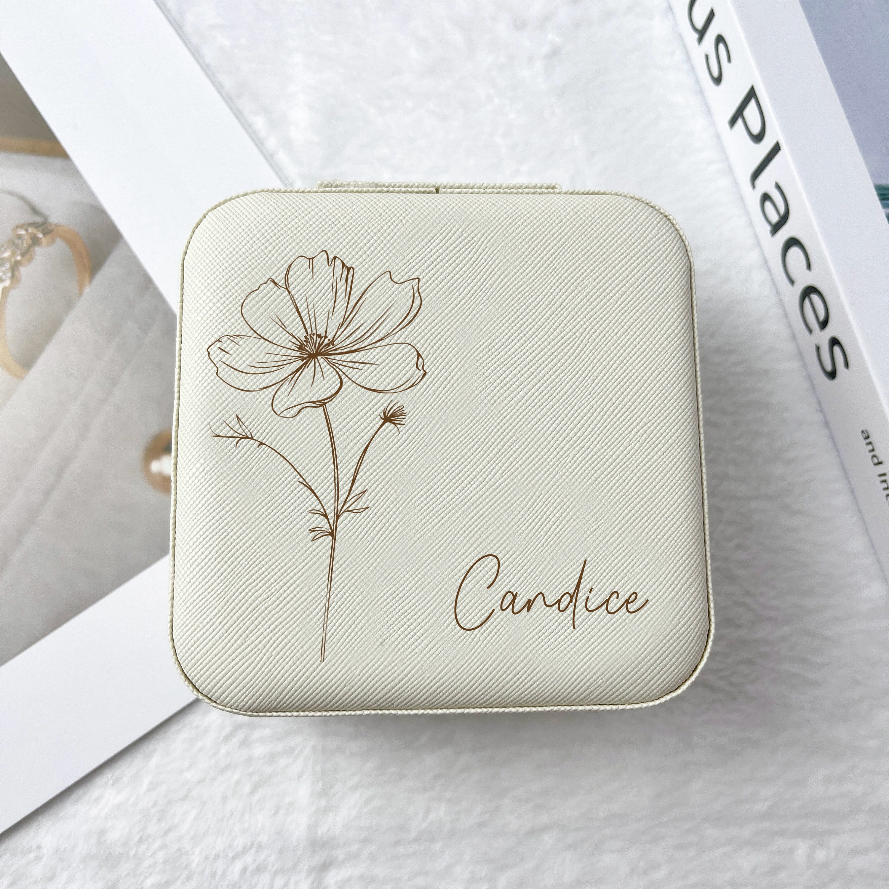 Personalised Jewellery Box, Custom Jewellery Box, Birthday Gift for Her ...