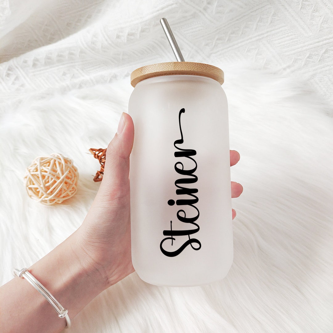 Personalized Name Frosted Coffee Cup, Party Favor,bridesmaid Proposal ...