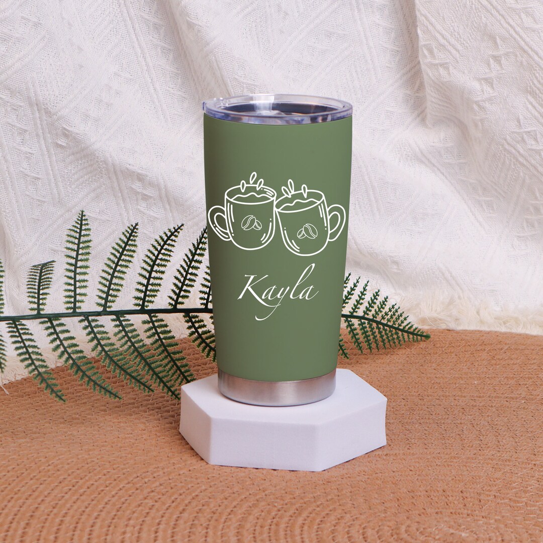 Personalized 20oz Tumbler, Custom Pattern Mug, Custom Print Tumbler ...