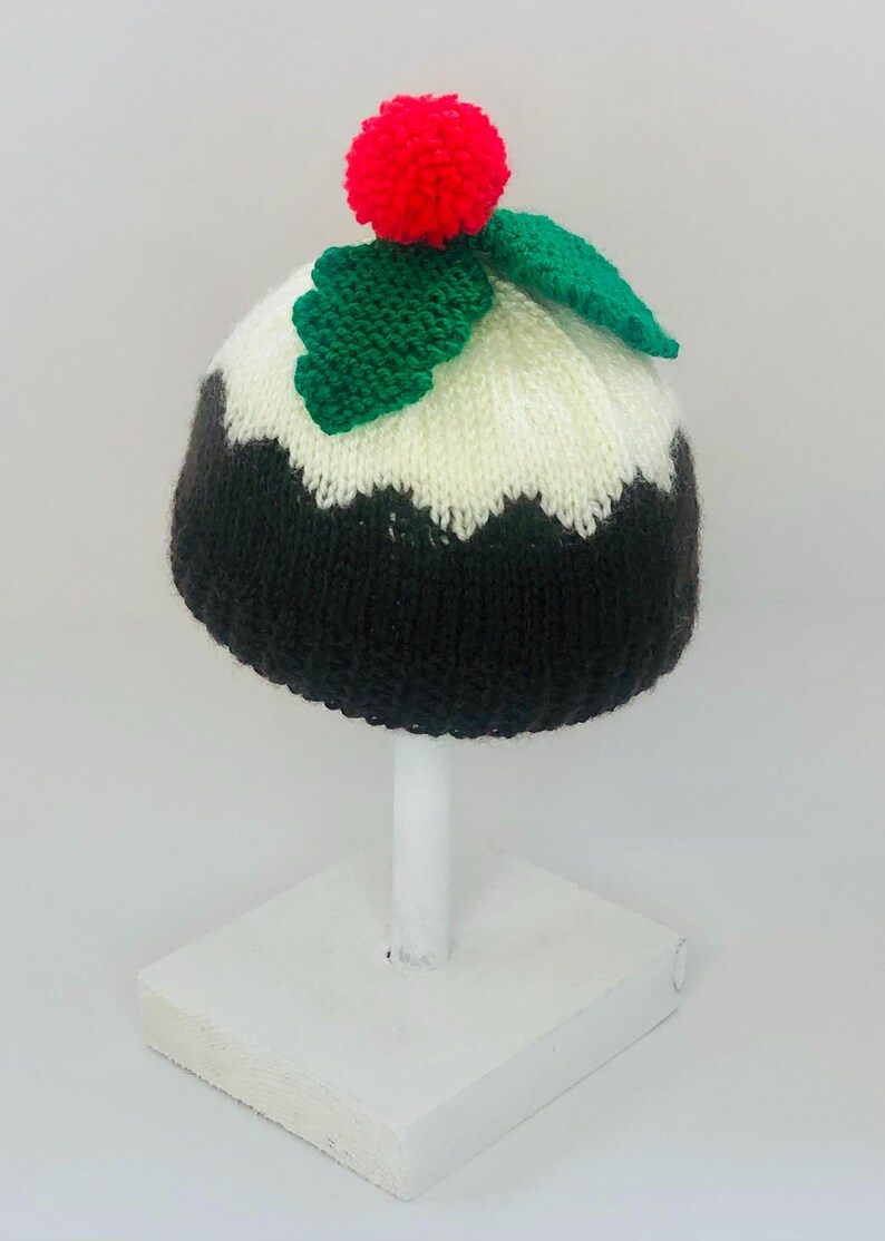 Christmas Pudding Hat Knitting Pattern: Baby to 3 Years (digital ...