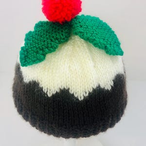 Christmas Pudding Hat Knitting Pattern: Baby to 3 Years (digital ...