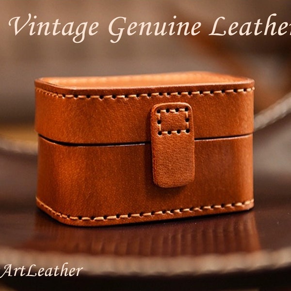 Leather Storage Box - Etsy