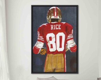 Jerry Rice Wall Art - Etsy