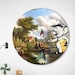 Wall Art, Mural Art, Glass Wall Decor, Banksy Corrupted Oil Jerry ...
