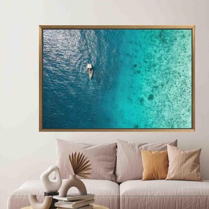 Landscape Art, Kitchen Decor Art, Sea View Canvas Art, Living Room Wall ...